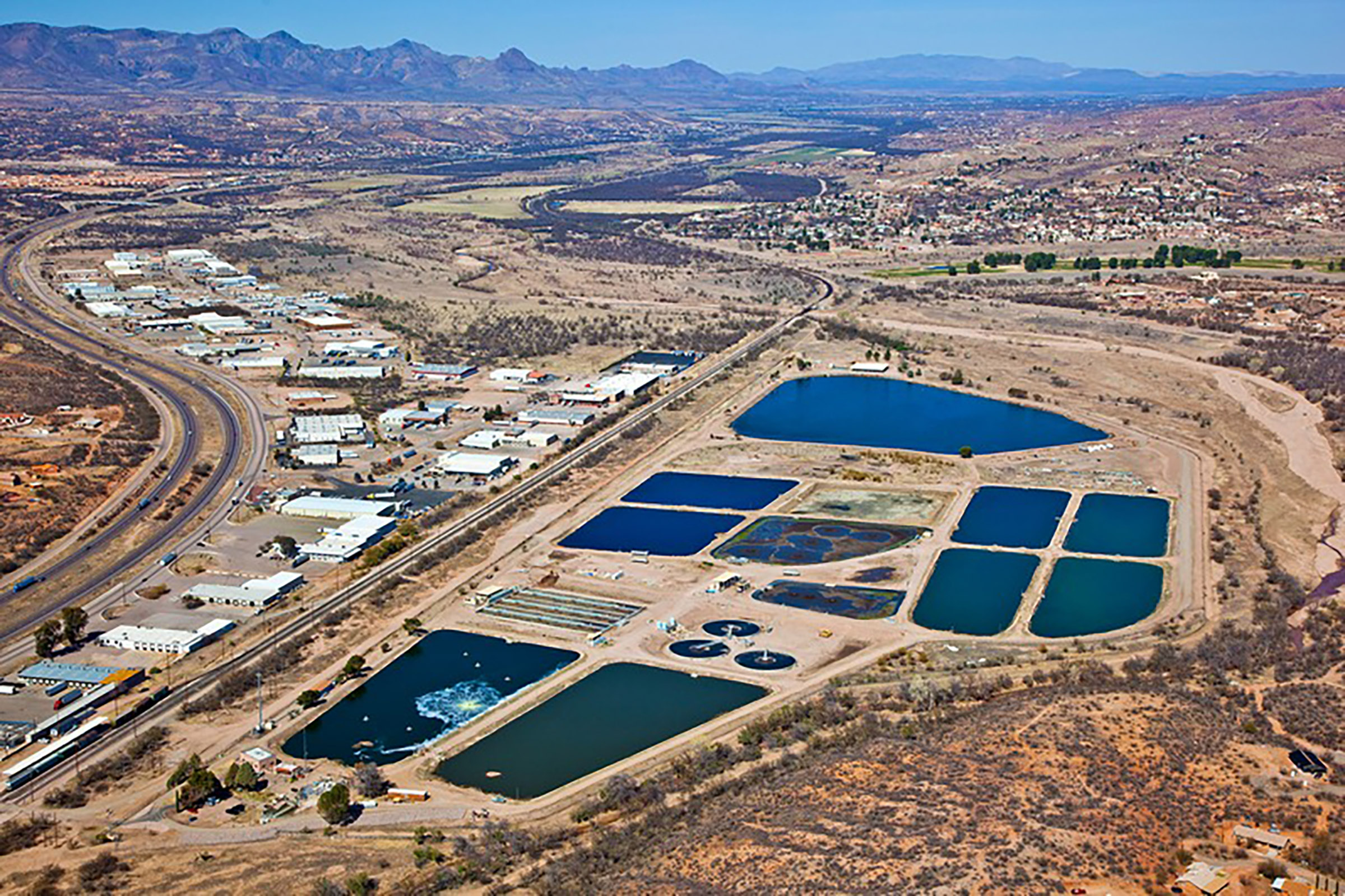 Nogales International Wastewater Treatment Plant | Rosendin Electric